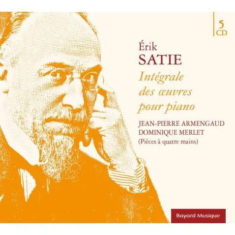 Coffret 5 CD Erik Satie : Intégrale des œuvres pour piano